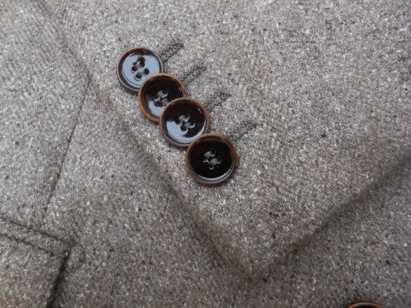 BARUTTI 100% Seide Sakko Gr. 24 pure silk mit Armpatches Neuwertig | Gr ...